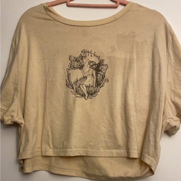 SHEIN | Tops | Shein Vintage Fairy Crop Top | Poshmark